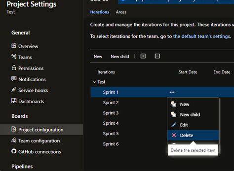 How To Delete A Sprint In Azure DevOps DvlprLife