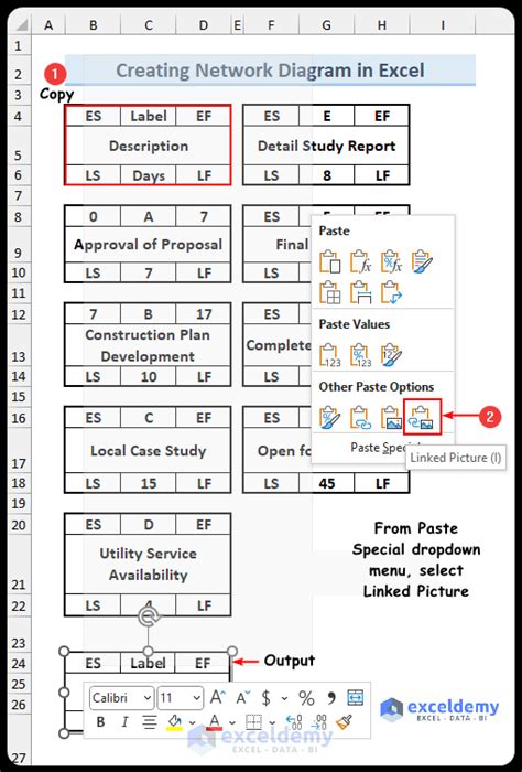 How To Create A Network Diagram In Excel ExcelDemy