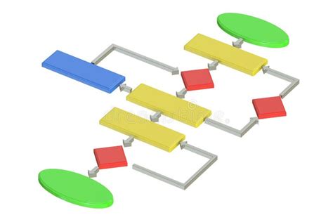 Stock Illustration Flowchart Algorithm Diagram Background Maximimages