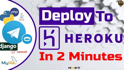 deploy to heroku deploy telegram python bot to heroku in 2 min youtube