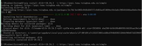 Python ERROR Could Not Build Wheels For Dlib Which Is Required To