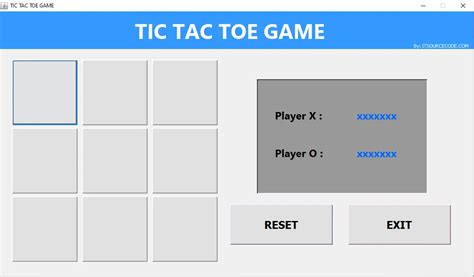 Tic Tac Toe In Java With Source Code Itsourcecode
