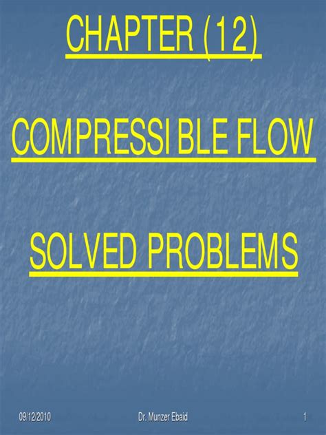 compressible flow solved problems pdf pdf mach number compressible flow