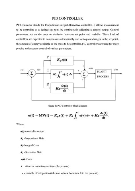 pid controller pdf