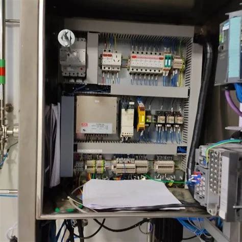 plc hmi scada based electrical control panel and programming services at rs 50000 plc control