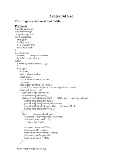 assignment no 1 dsa pdf computer science algorithms