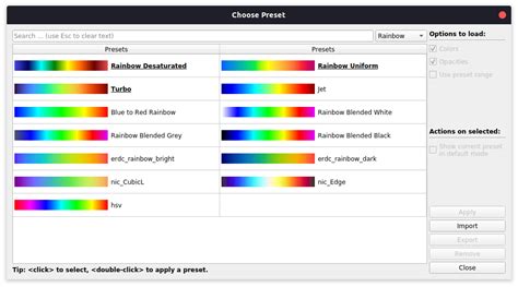 Paraview Color Maps K D Jupyter Documentation