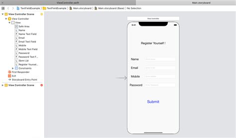 ios textfield javatpoint