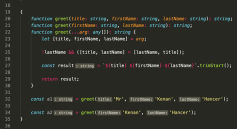 typescript function overloading kenan hançer blog