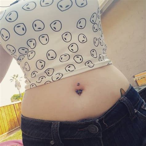 75 Most Unique Belly Button Piercing Ideas