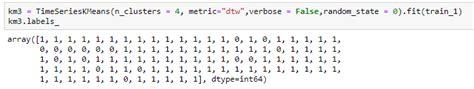 python tslearn clustering timeserieskmeans vs sklearn cluster kmeans stack overflow