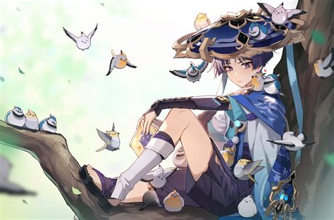Wanderer Genshin Impact Image By Hei11999 4028833 Zerochan Anime