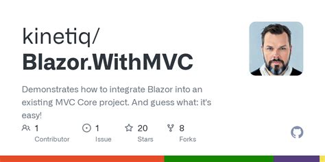 github kinetiq blazor withmvc demonstrates how to integrate blazor into an existing mvc core