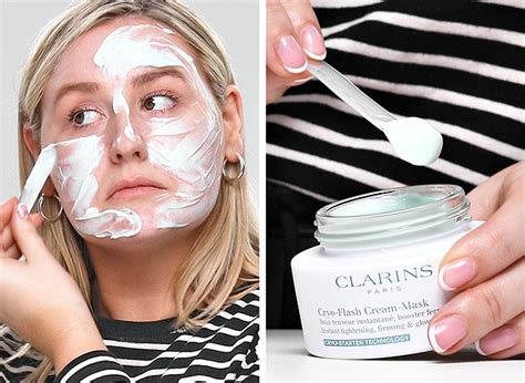 Clarins Cryo Flash Cream Mask Review Escentuals Blog