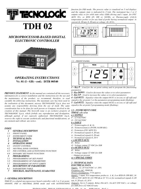 microprocessor based digital electronic controller vr 01 i gb cod istr 00540 pdf