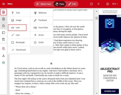 how to add hyperlink to pdf with or without adobe acrobat