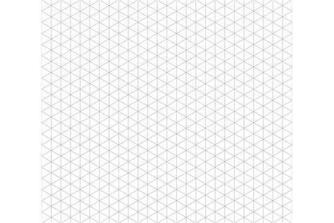 Isometric Line Seamless Vector Grid Triangular Geometric Re