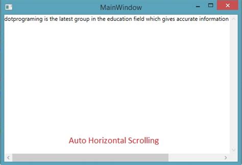 how to use scrolling in wpf scrollviewer control