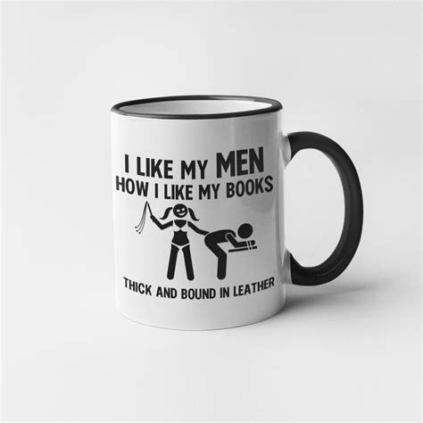 Men Bound In Leather Nsfw 11oz Mug Noons Uk