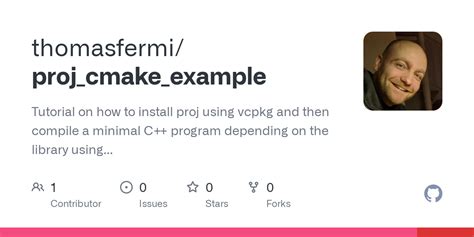GitHub Thomasfermi Proj Cmake Example Tutorial On How To Install