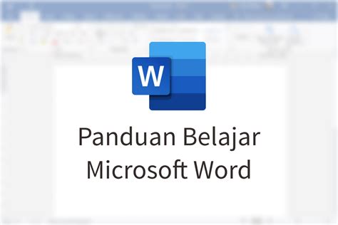 Belajar Microsoft Word Panduan Lengkap Gambar Nitrotekno Riset