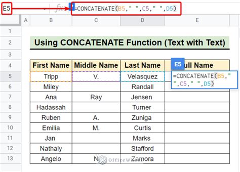 How To Concatenate In Google Sheets 6 Suitable Ways