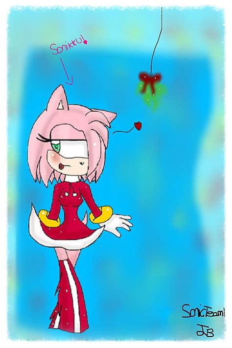 Its Nearly Christmas D Amy Rose By Sonicteam1 On Deviantart