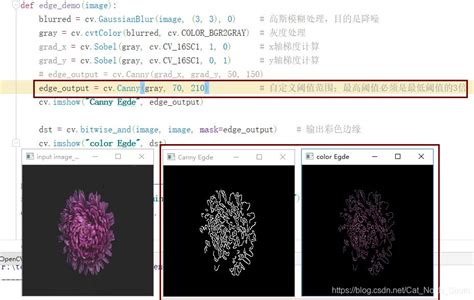python opencv（十）——canny边缘提取 python opencv边缘提取 再说就烦了的博客 csdn博客