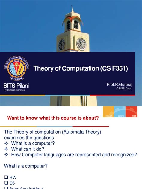 theory of computation cs f351 bits pilani pdf theory of computation formalism deductive