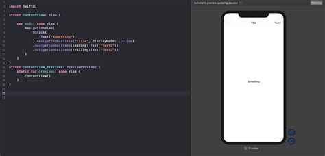 swift swiftui why only one navigationbaritems is shown stack overflow