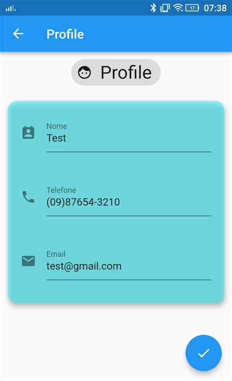 A Contact List Created With The Flutter Framework