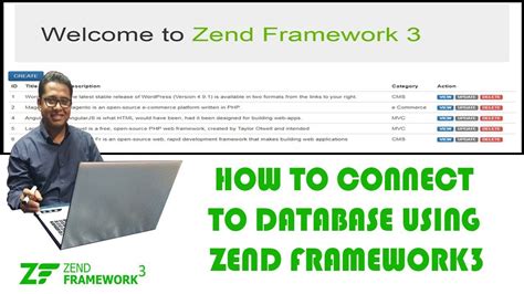 how to connect to mysql database using zend framework3 part 4 youtube