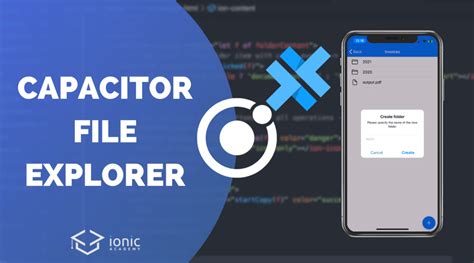 capacitor file explorer ionic ionic academy learn ionicionic academy learn ionic
