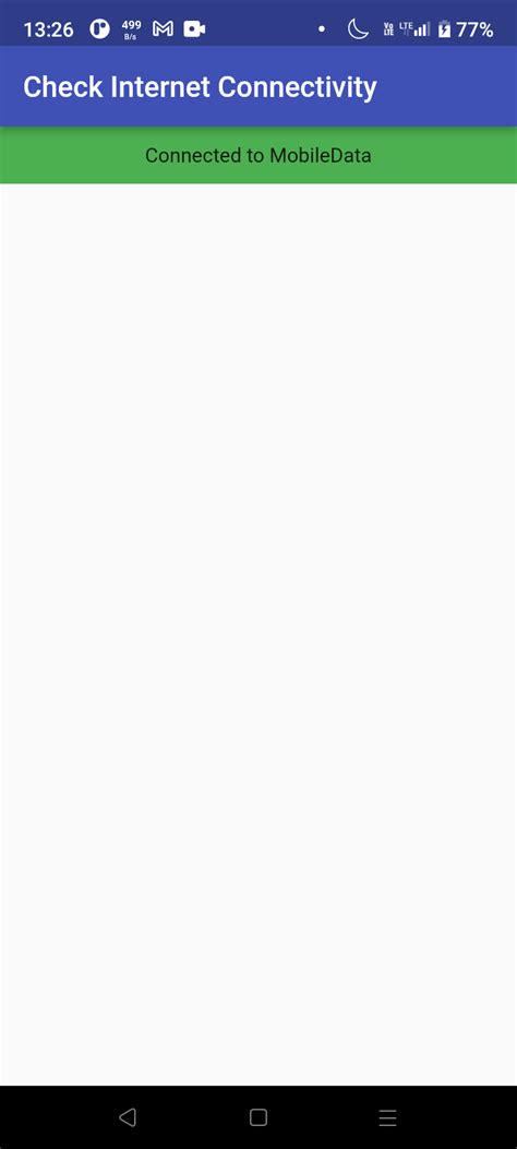 How To Check Internet Connection In Flutter