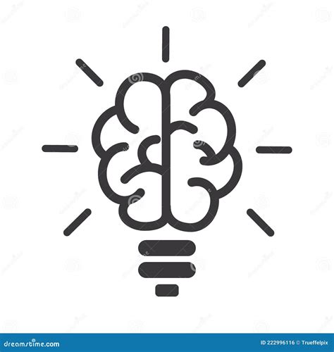 Procespictogram Voor Probleemoplossing En Oplossing Stock Illustratie