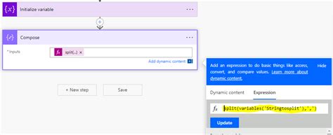 How To Use Power Automate To Split A String Into An Array Crmonce