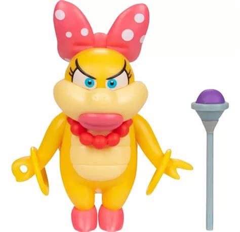 Mini Boneco De Ação Super Mario Wendy Koopa 25 Mercadolibre