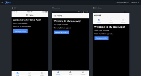 ionic from scratch editing your ionic project