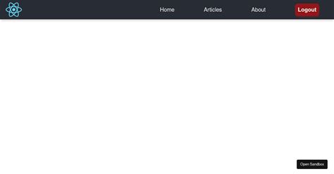 Responsive Animated Top Navigation Bar With React Forked Codesandbox
