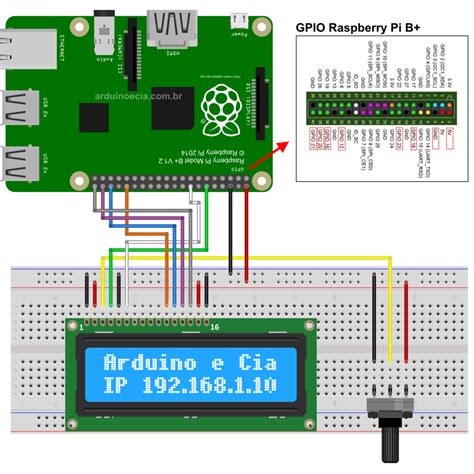 Como Ligar Um Display LCD 16x2 Na Raspberry Pi Arduino E Cia