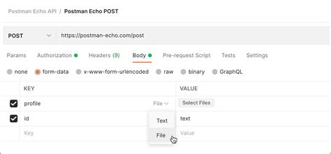 Postman как отправить Json