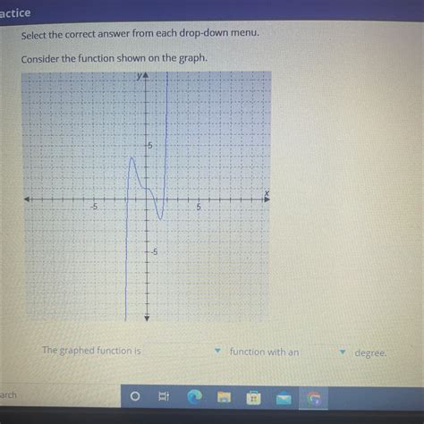 consider the function shown on the graph picture below “the graphed function is a
