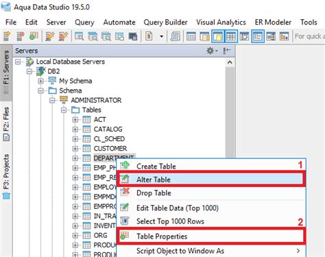 How To View And Edit Table And Column Comments With Aqua Data Studio