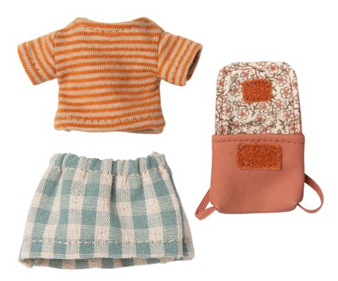 Clothes And Bag Big Sister Mouse Old Rose Atticusboo