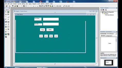 how to connect microsoft access database with visual basic 6 0 vb 6 0 database connection youtube