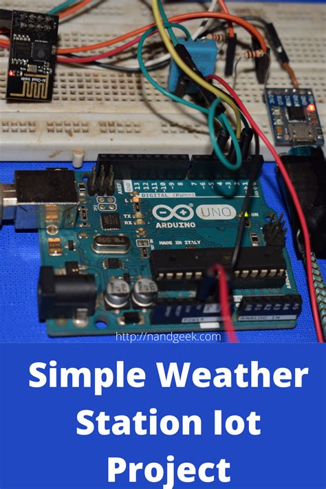 Simple Iot Project For Beginners Weather Station Simple Weather Iot