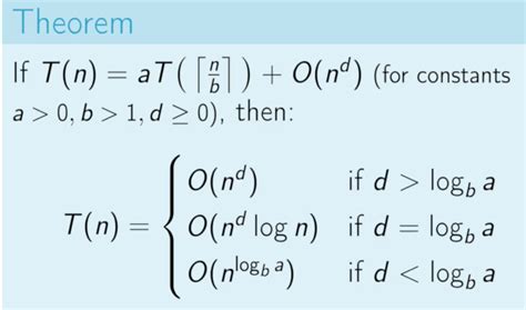 sonny不讀不行 algorithms筆記14 master theorem