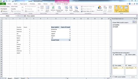 Create A Pie Chart From Distinct Values In One Column By Grouping Data