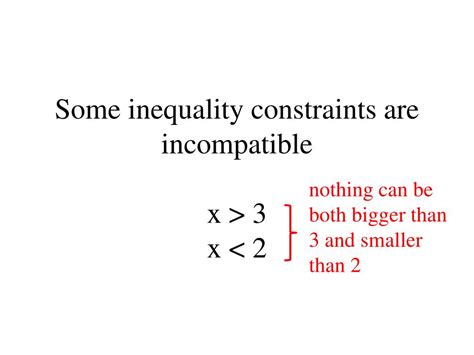 ppt lecture 12 equality and inequality constraints powerpoint presentation id 3377306