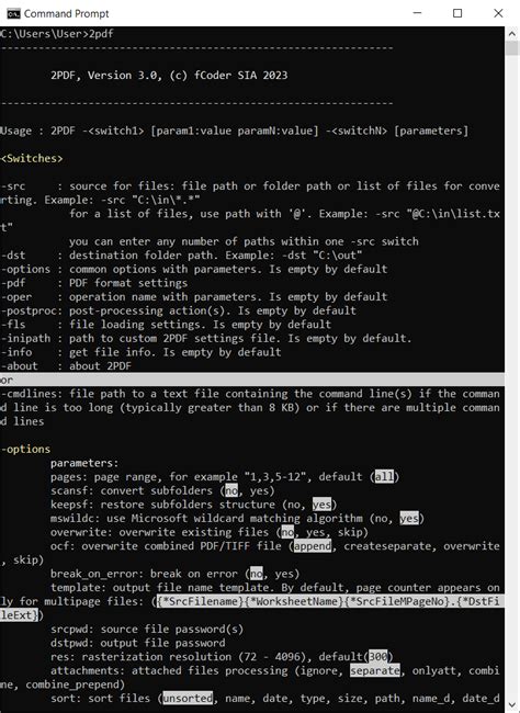 fcoder 2pdf command line pdf converter 2pdf